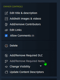 This will bring you to a page where you add Add or remove the dependencies. Once they are added ...