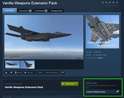 Does your mod need any dependencies?