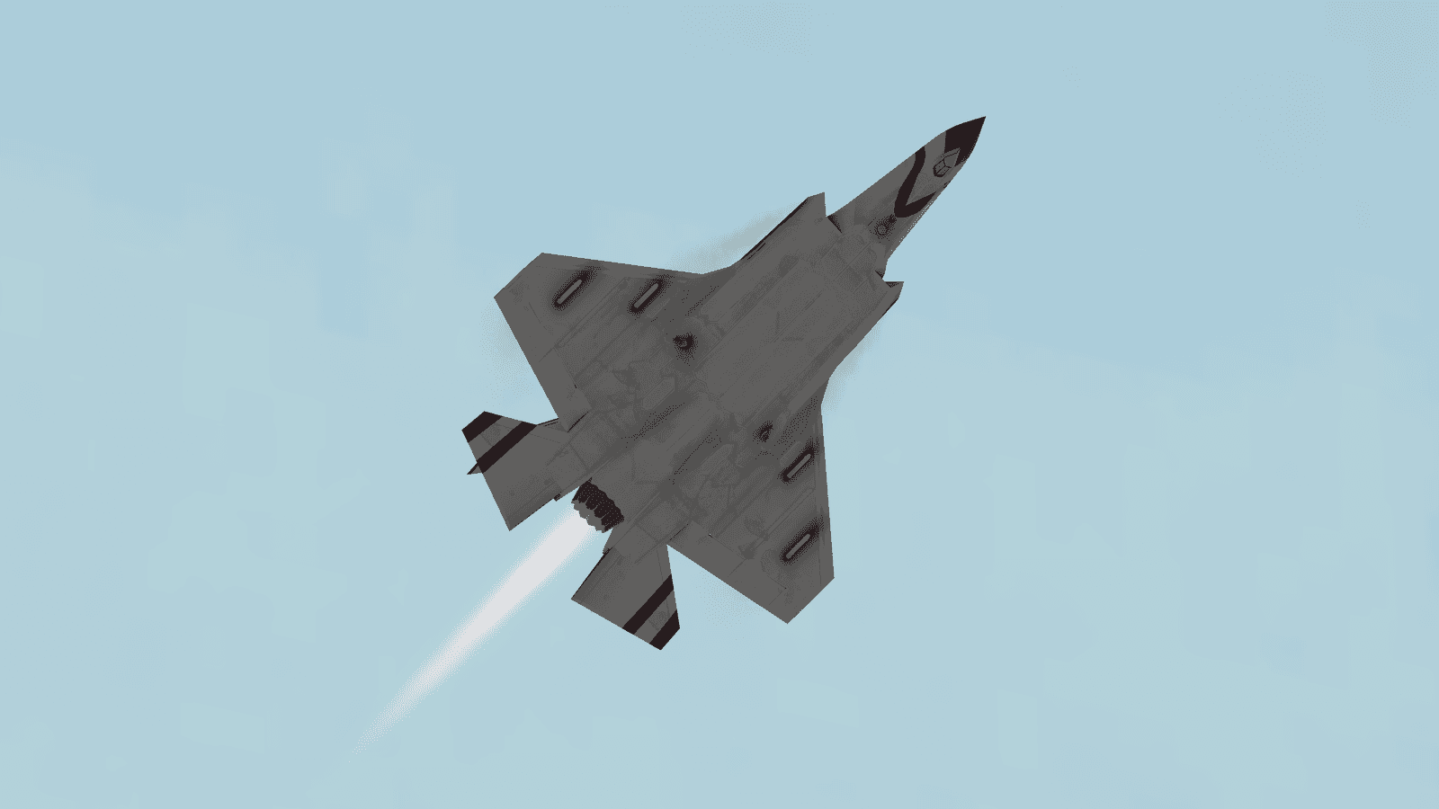 Converts the existing F-45 into an F-35 by moving back the canards